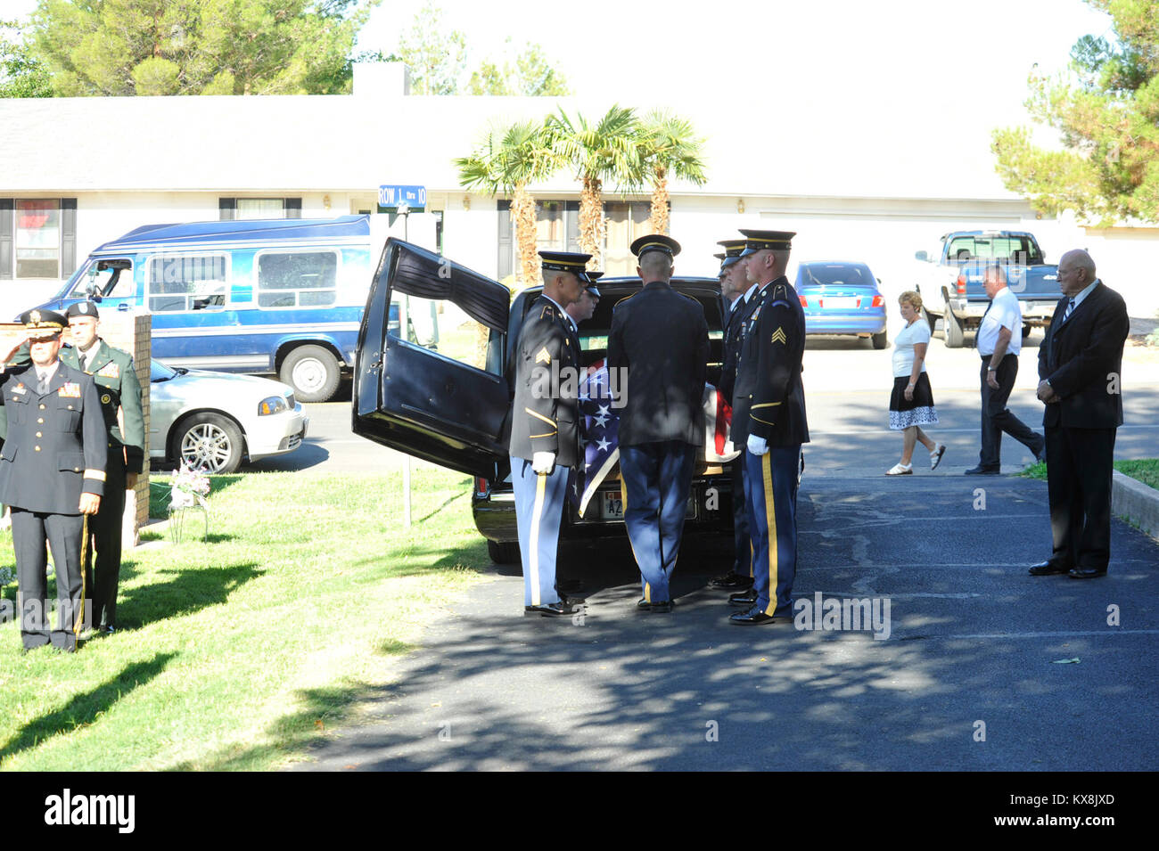US military funeral Stock Photo - Alamy