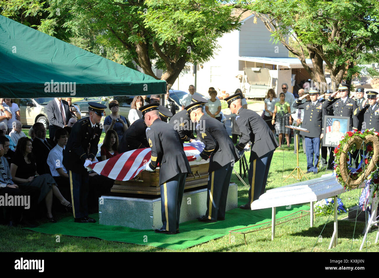 US military funeral Stock Photo - Alamy