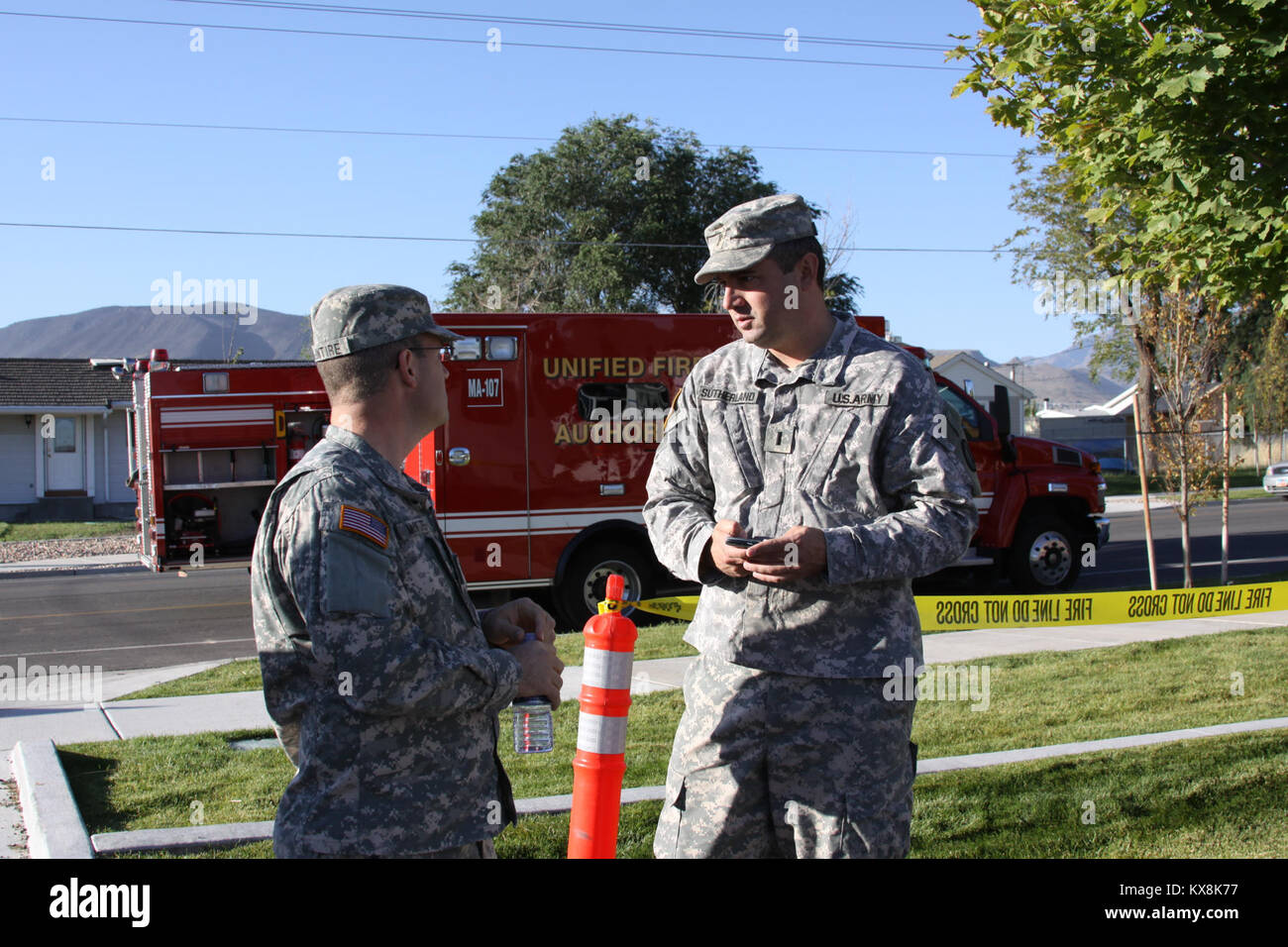 US military personel Stock Photo - Alamy
