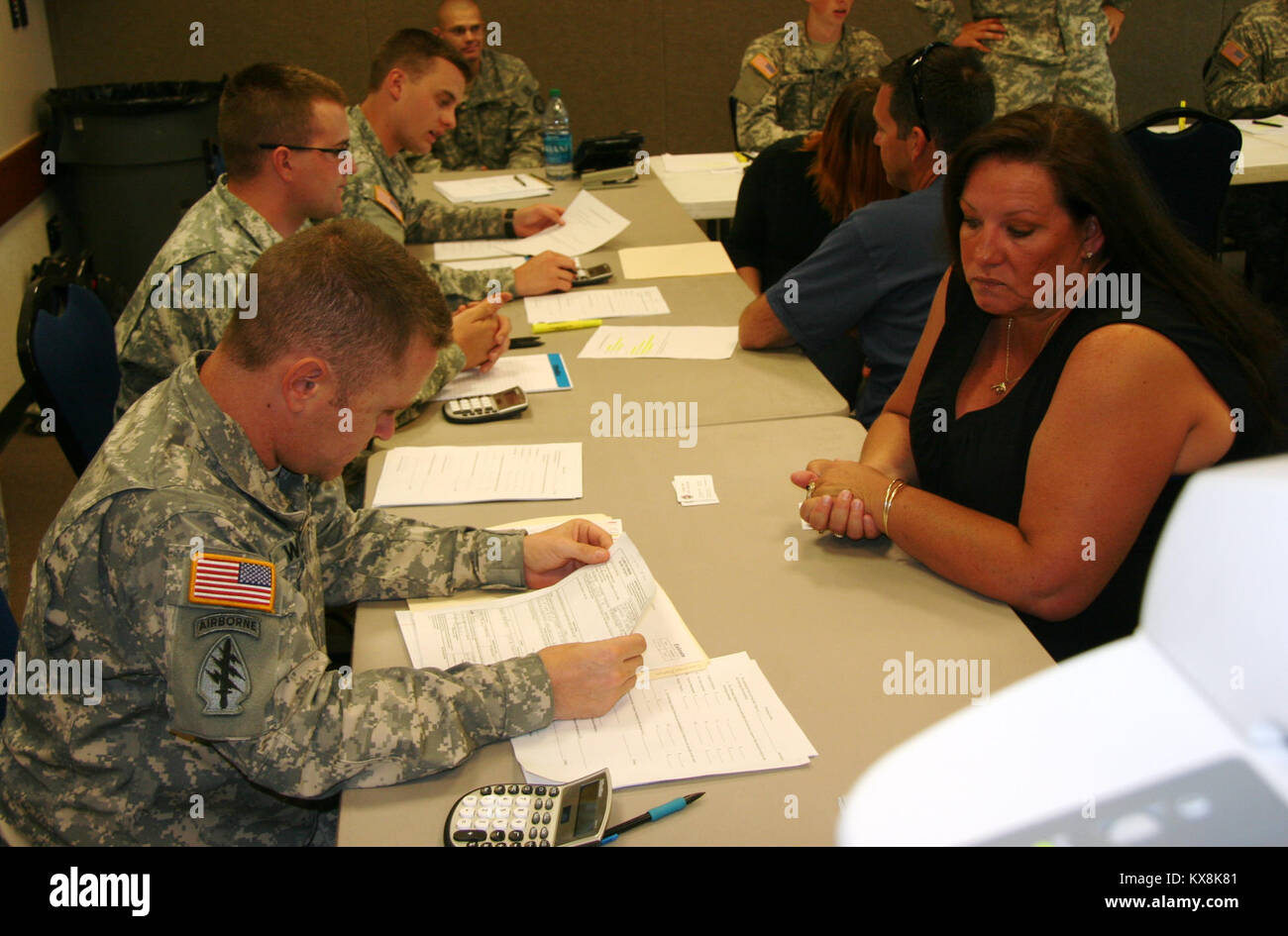 US military personel Stock Photo - Alamy