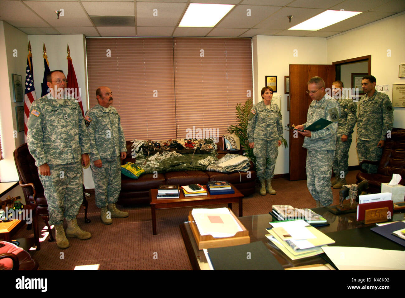 US army awards ceremony Stock Photo - Alamy