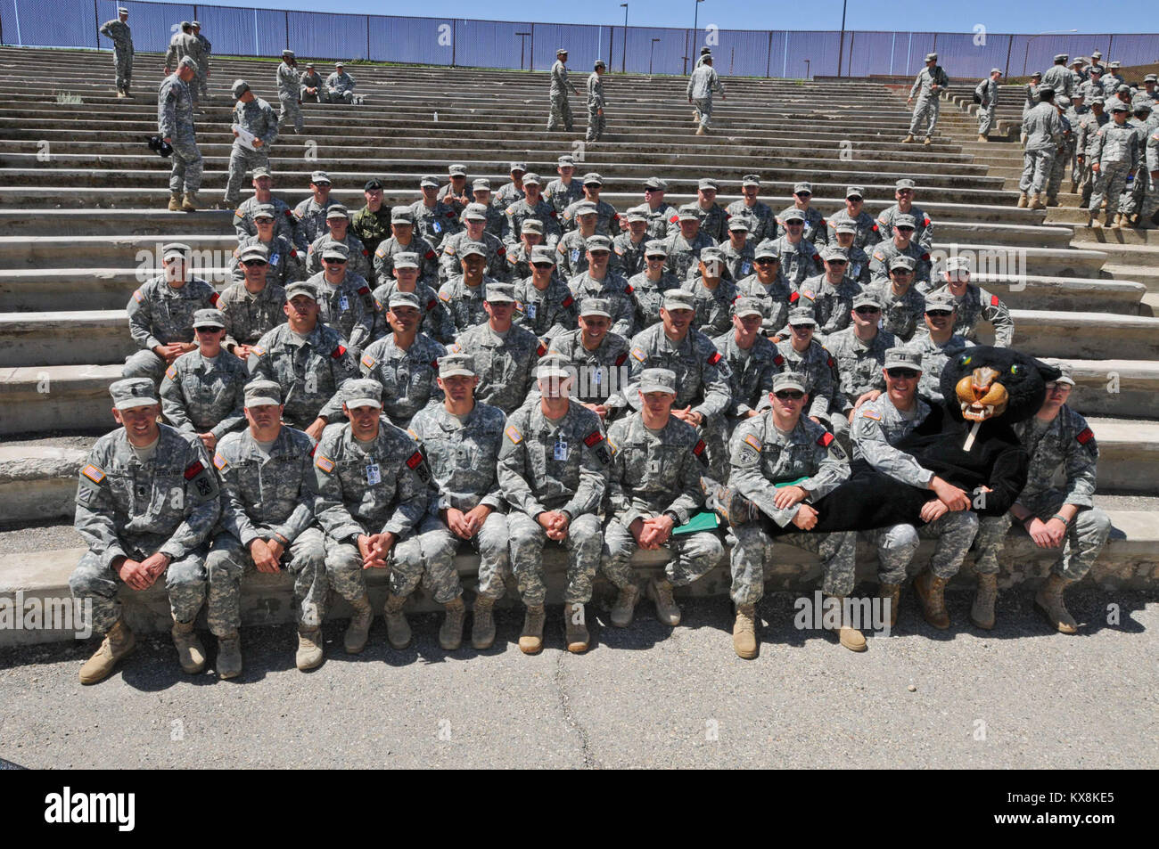 Soldiers assigned to Task Force Panther 1st Battalion during Panther ...
