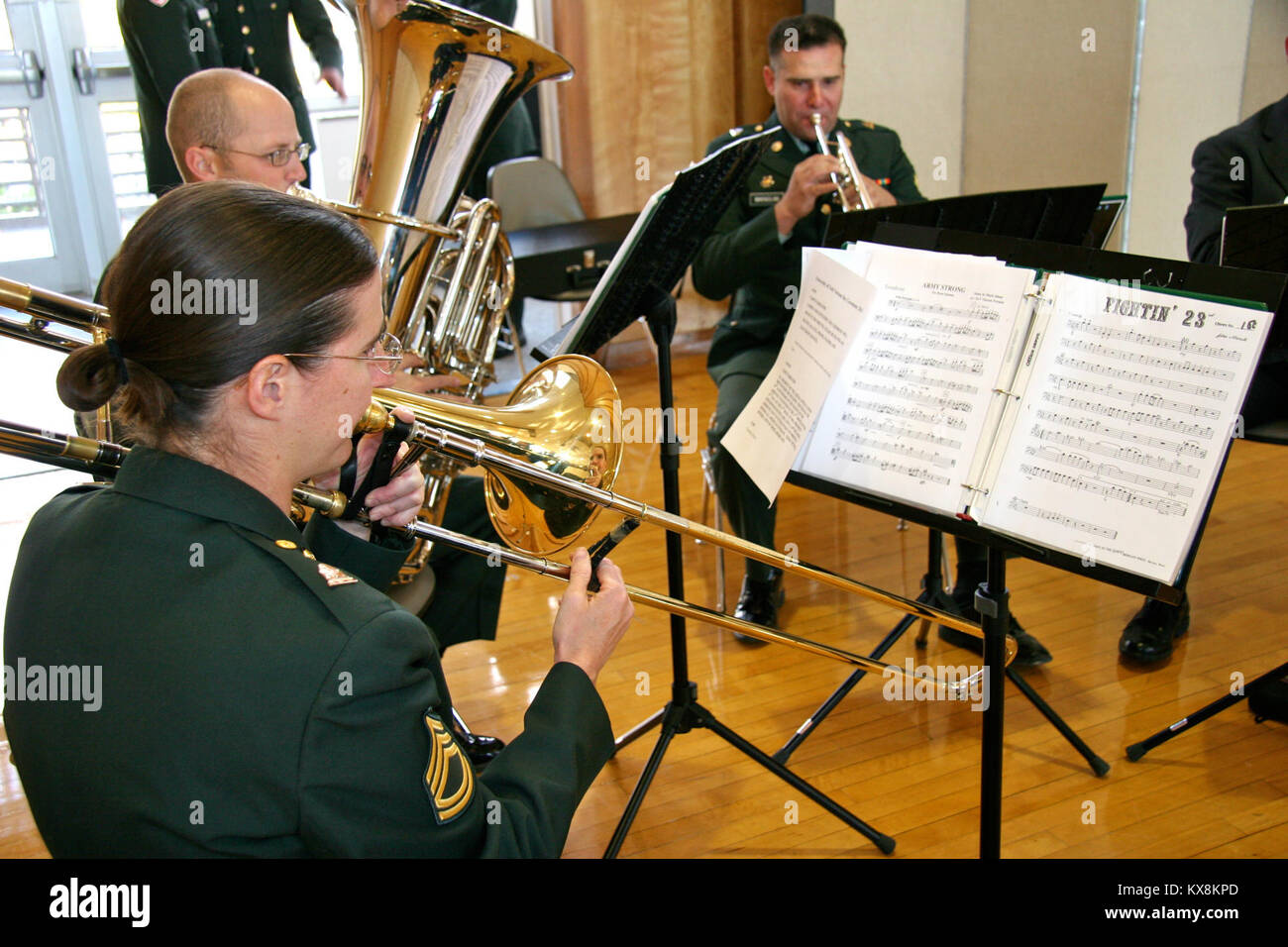 US military concert Stock Photo - Alamy