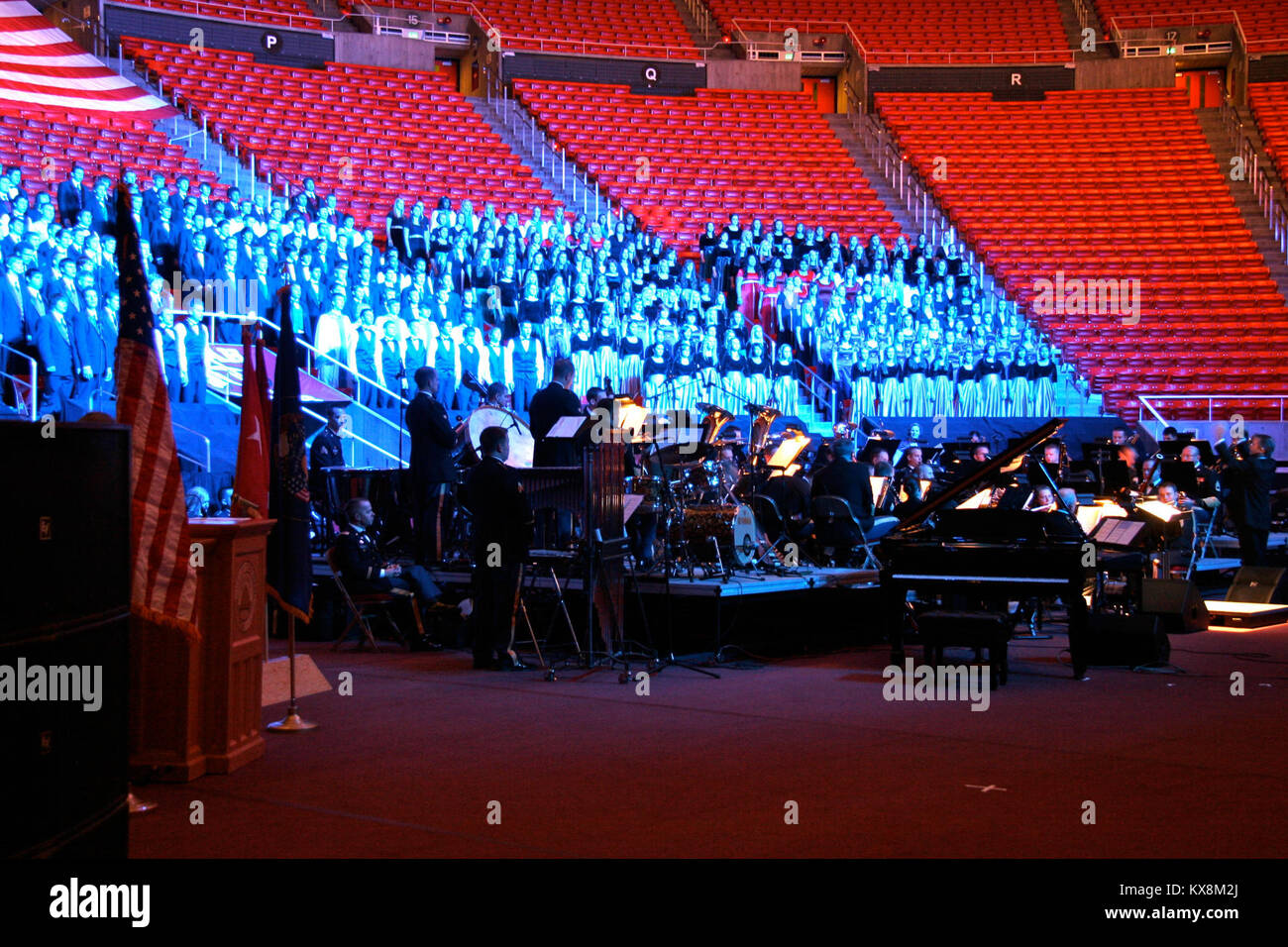 US military concert Stock Photo - Alamy