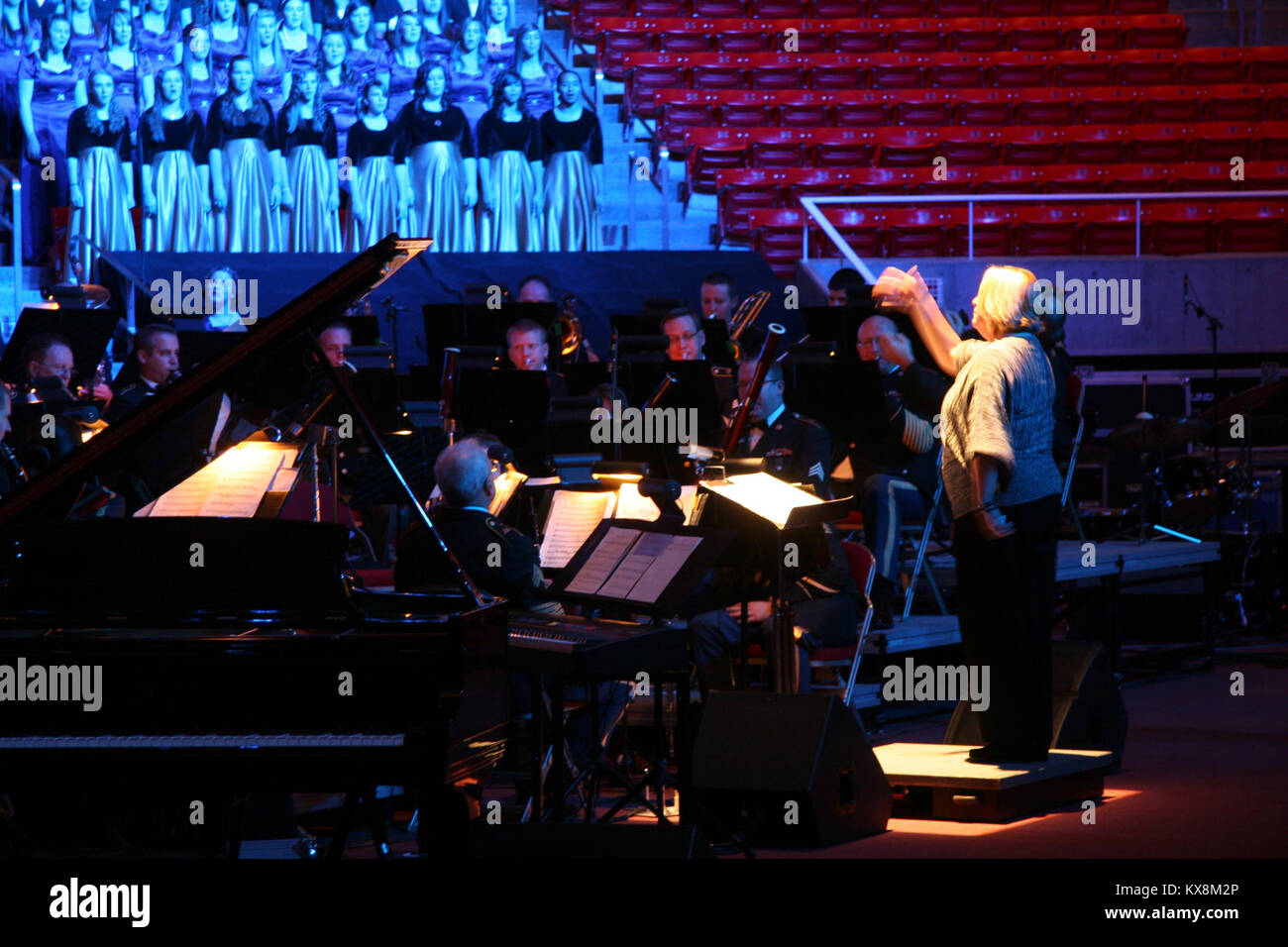 US military concert Stock Photo - Alamy