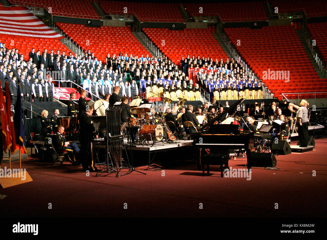 US military concert Stock Photo - Alamy