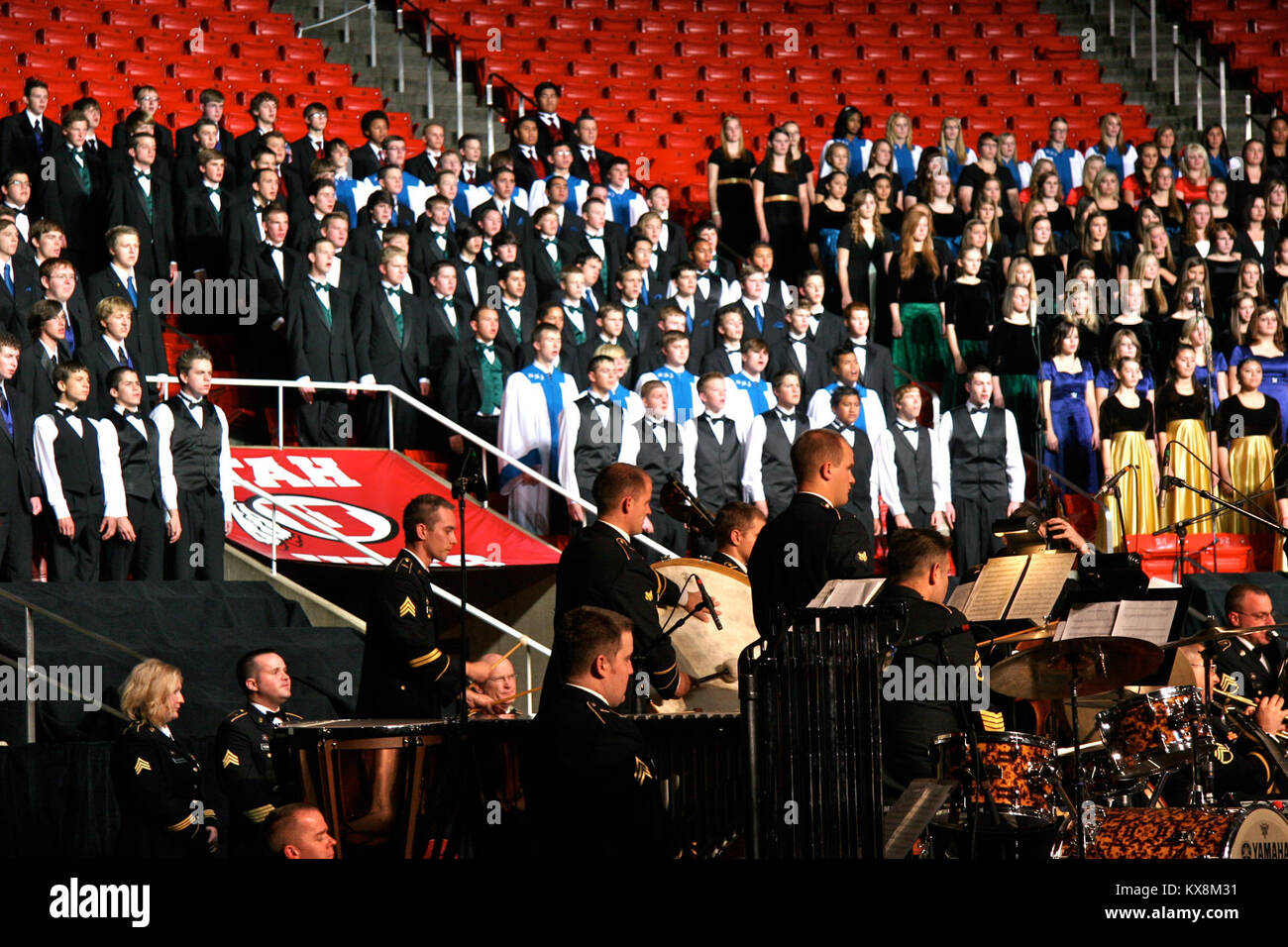 US military concert Stock Photo - Alamy