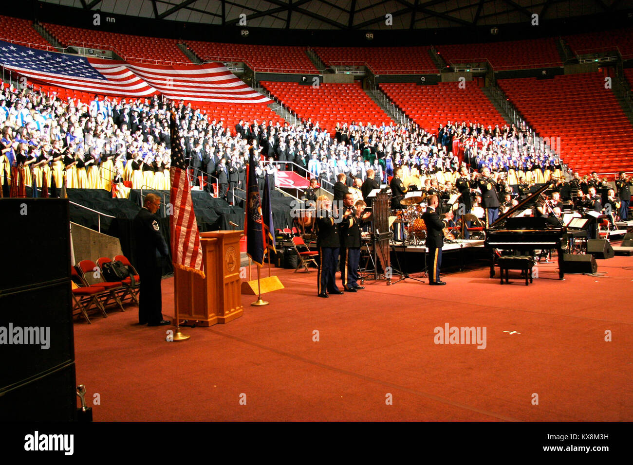 US military concert Stock Photo - Alamy