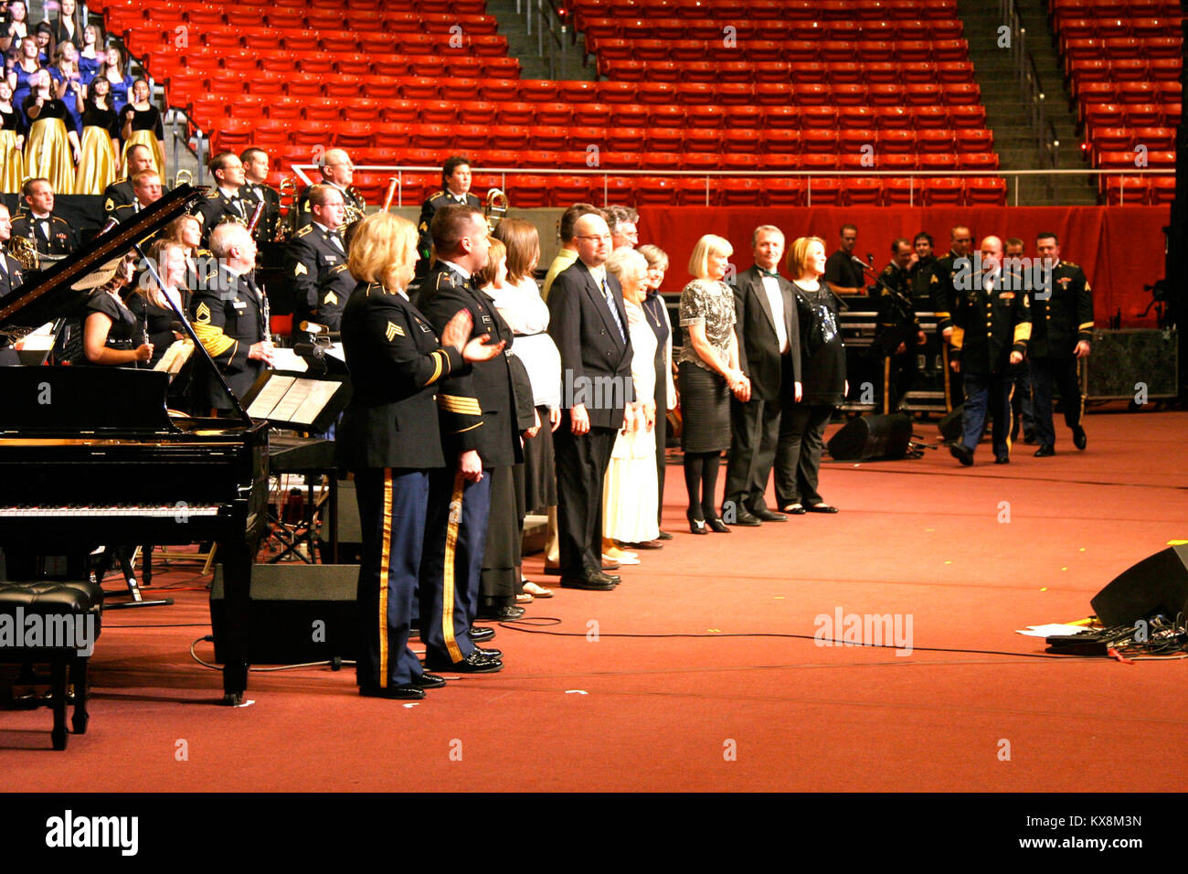 US military concert Stock Photo - Alamy