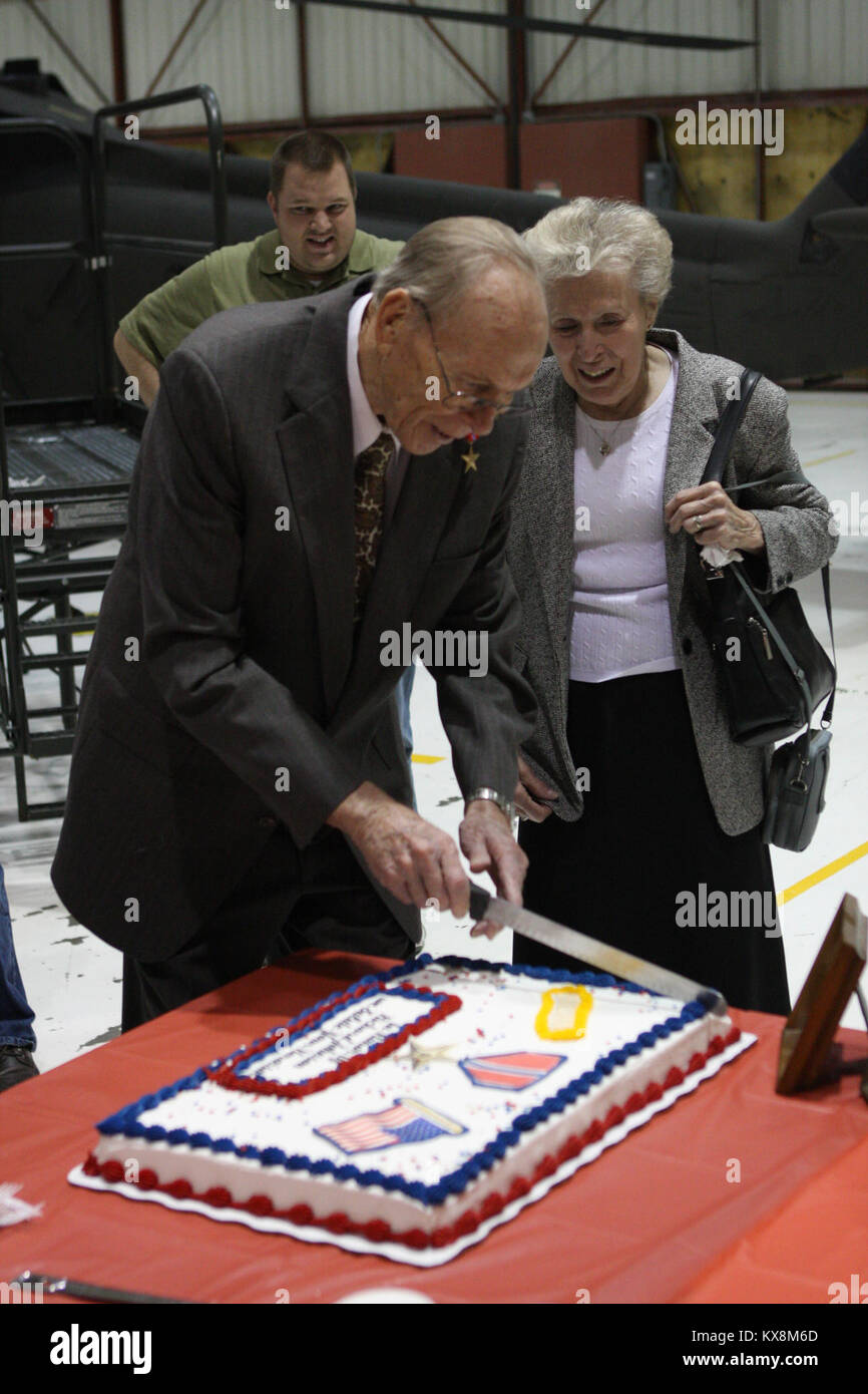 Richard Johnson, a World War II veteran who served in the European ...