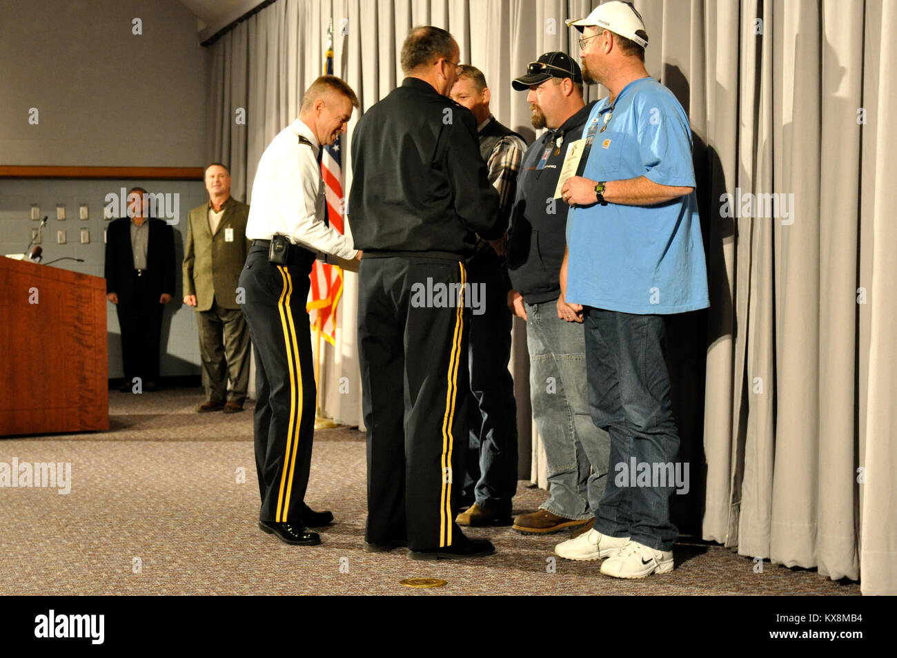 US army award ceremony Stock Photo - Alamy