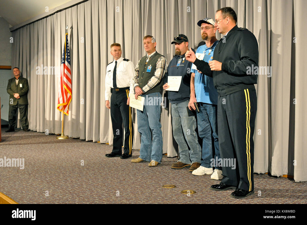 US army award ceremony Stock Photo - Alamy