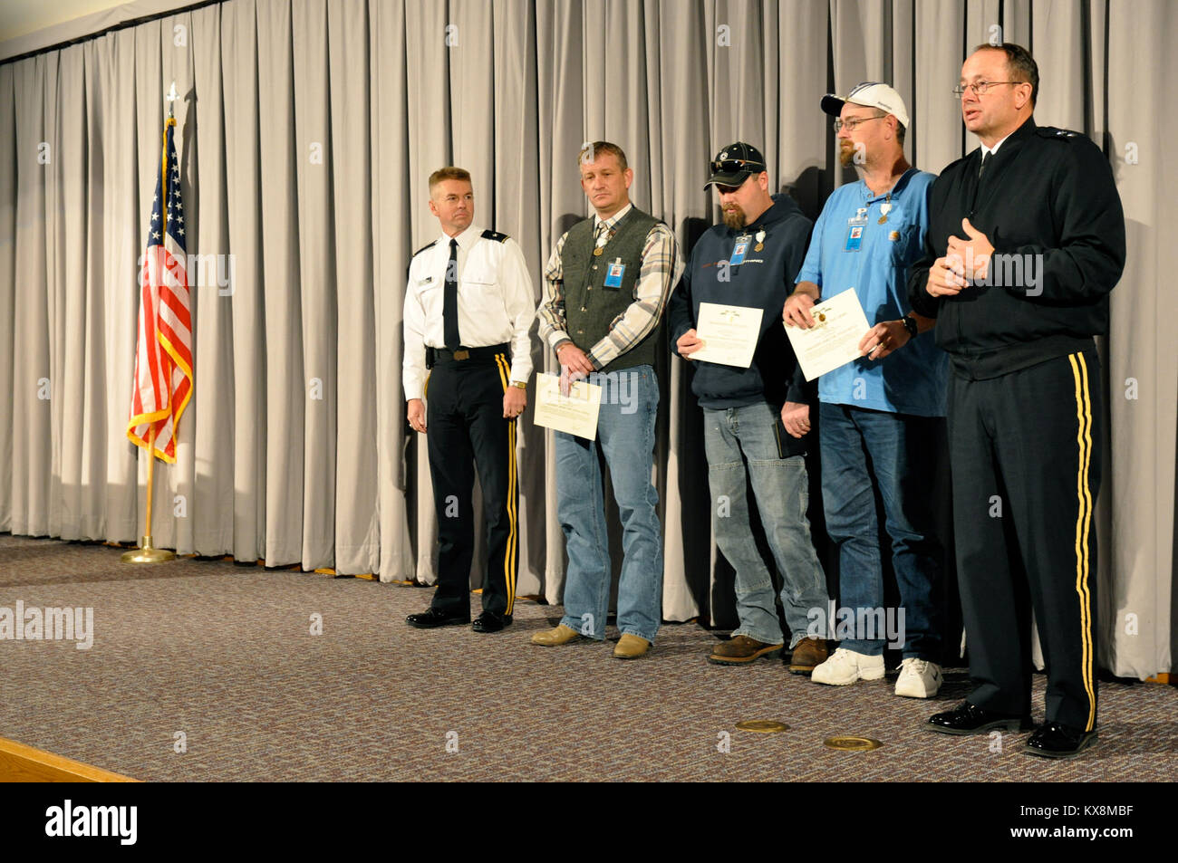 US army award ceremony Stock Photo - Alamy