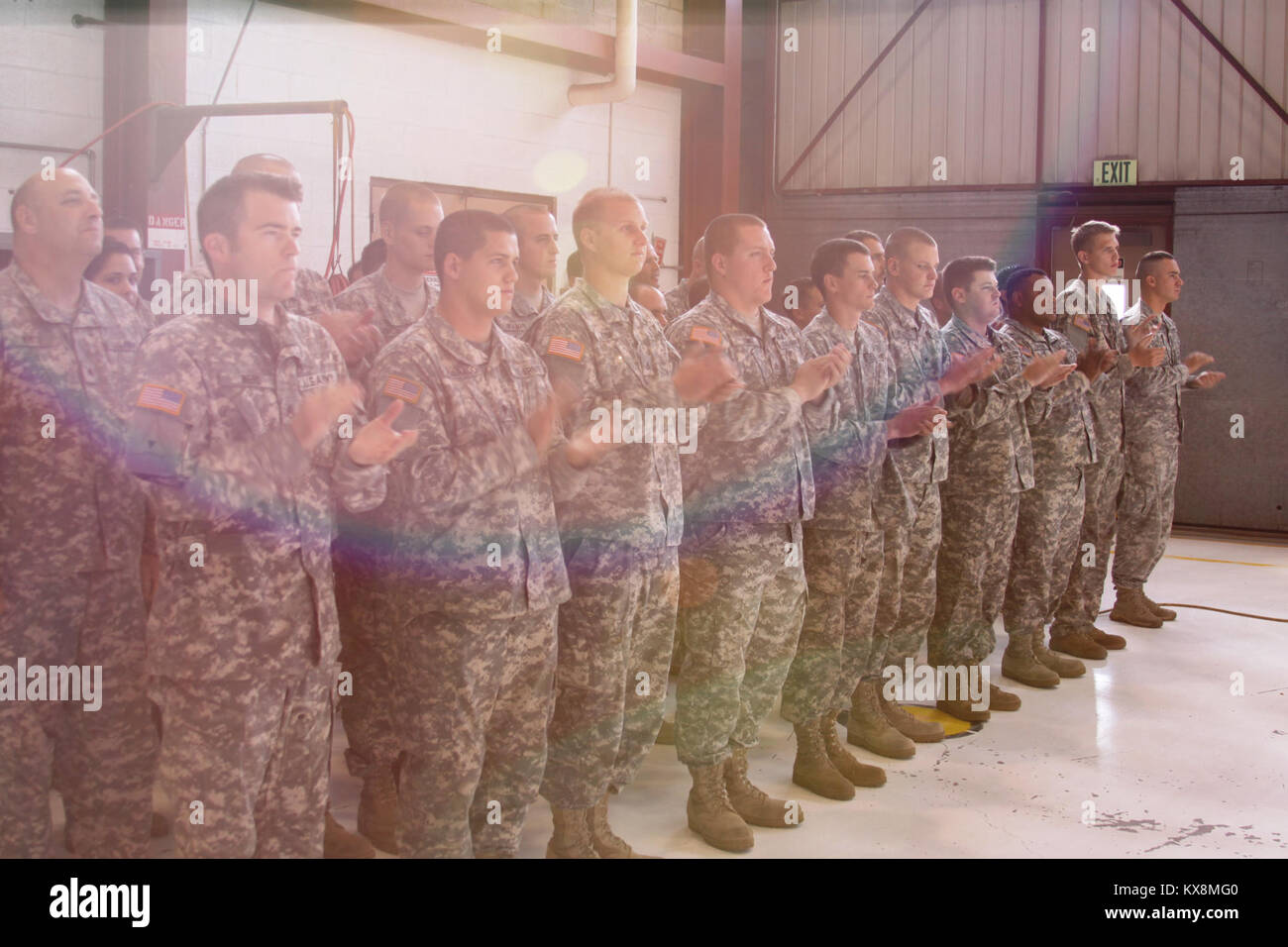 2-285th Deploys to Iraq Stock Photo - Alamy