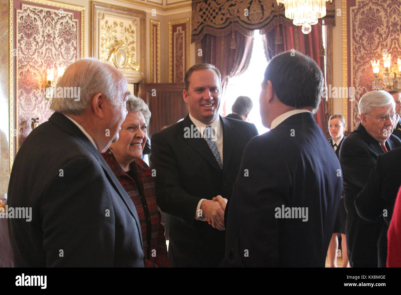 Utah Gov. Gary R. Herbert and Lt. Gov. Greg Bell were sworn in Monday ...