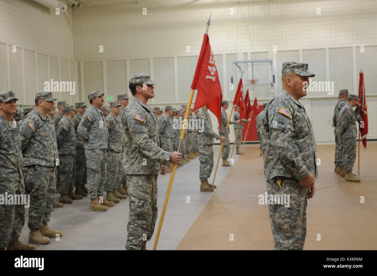 US national guard ceremony Stock Photo - Alamy