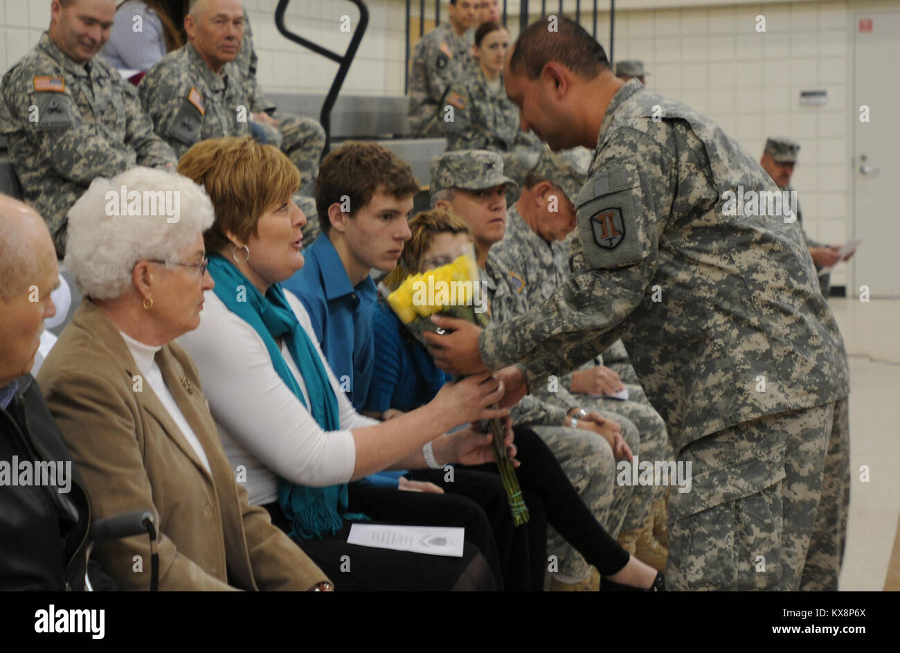 US military awards ceremony Stock Photo - Alamy