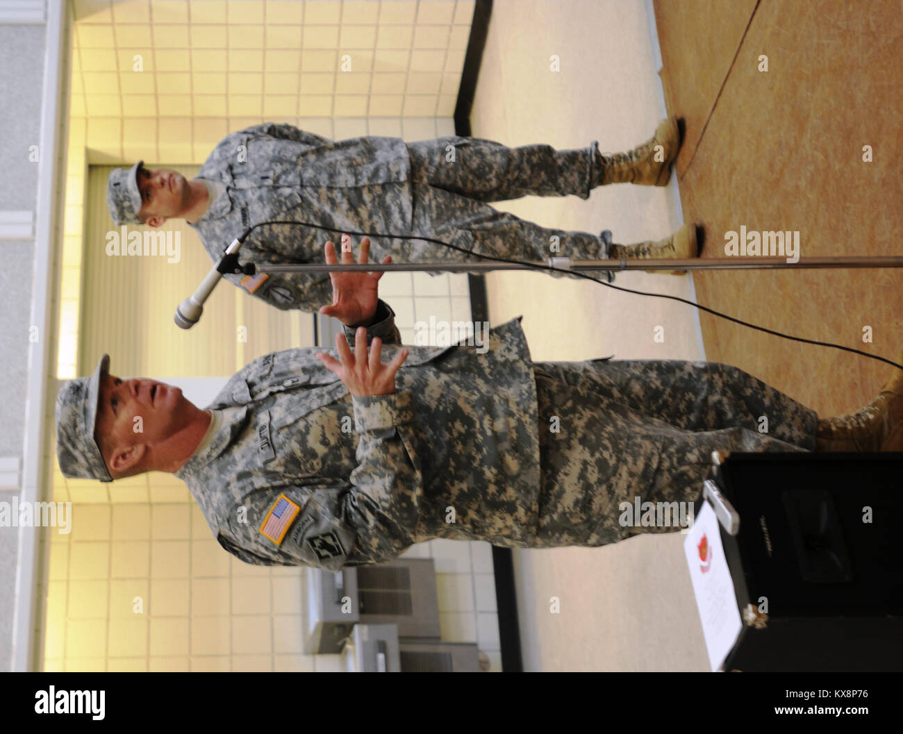 US military awards ceremony Stock Photo - Alamy