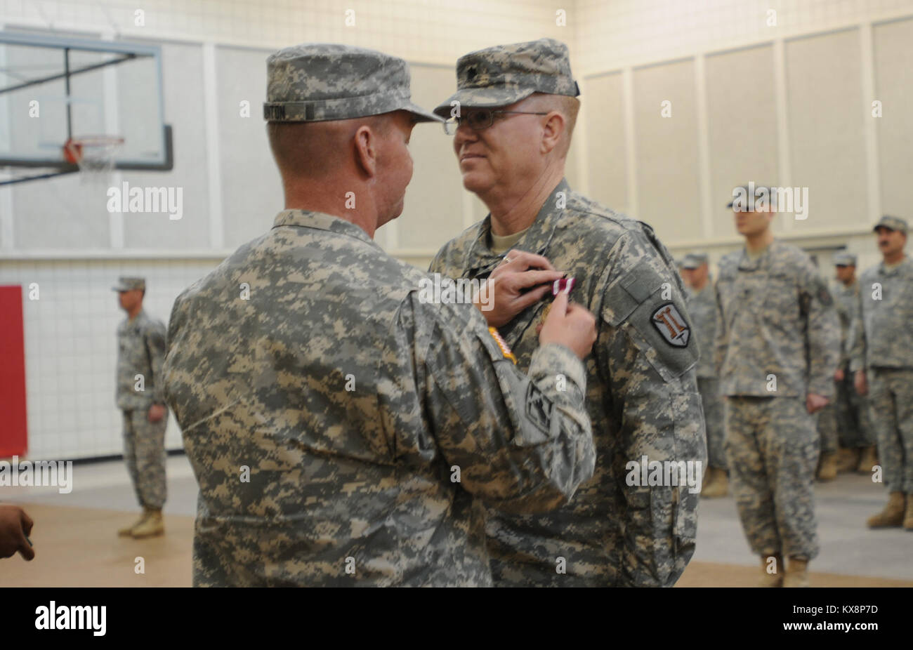 US military awards ceremony Stock Photo - Alamy