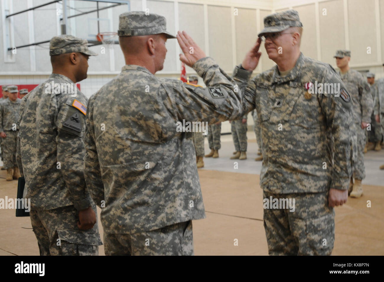 US military awards ceremony Stock Photo - Alamy