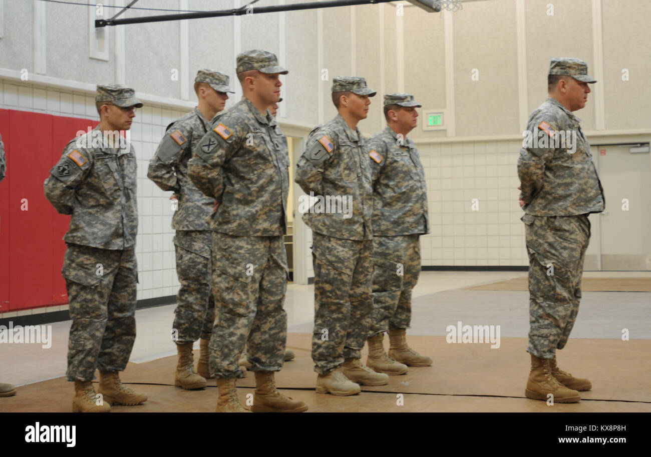 US military awards ceremony Stock Photo - Alamy