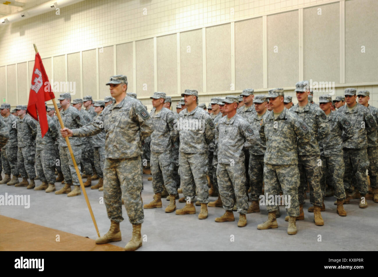 US national guard ceremony Stock Photo - Alamy