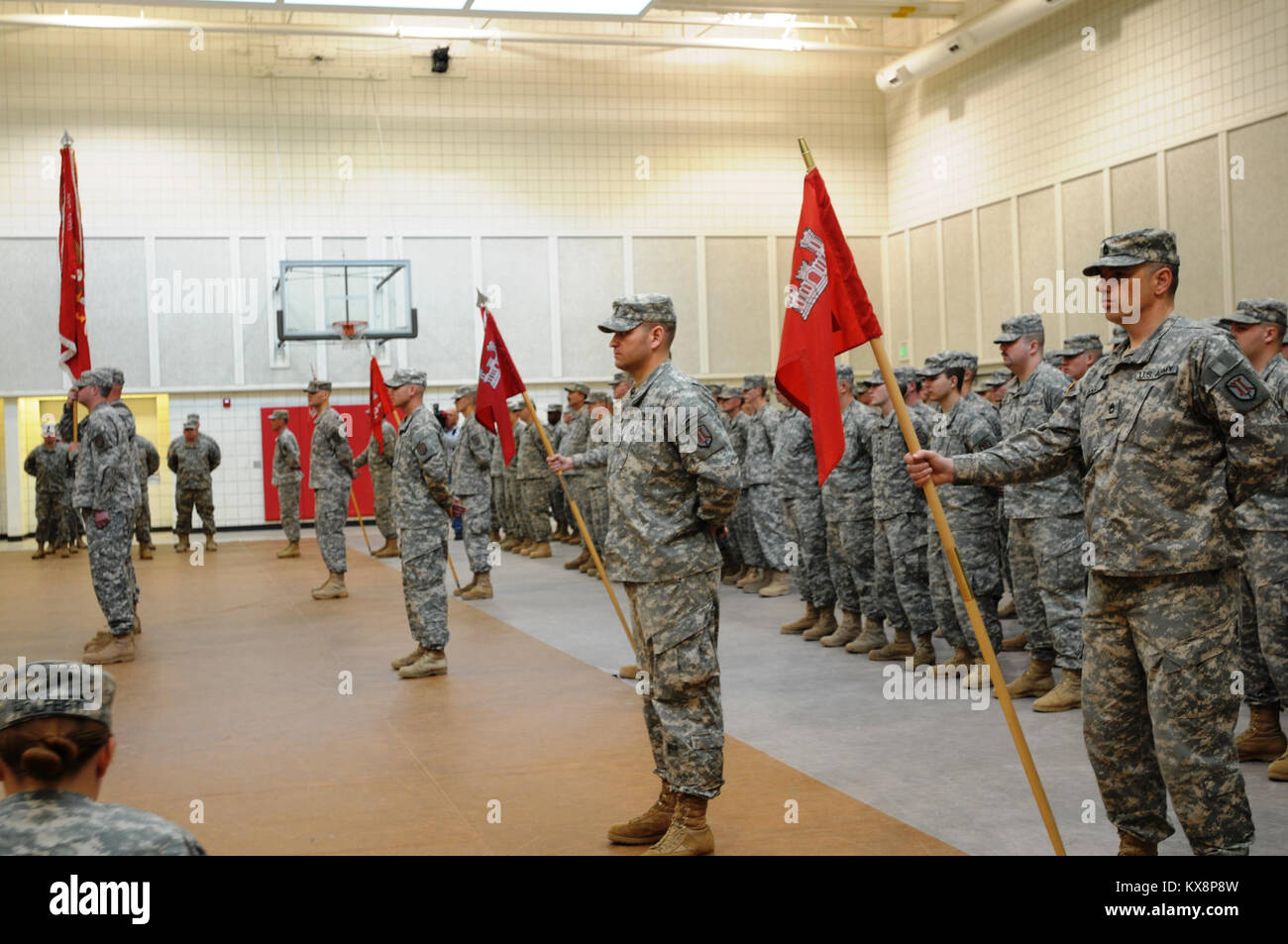 US national guard ceremony Stock Photo - Alamy