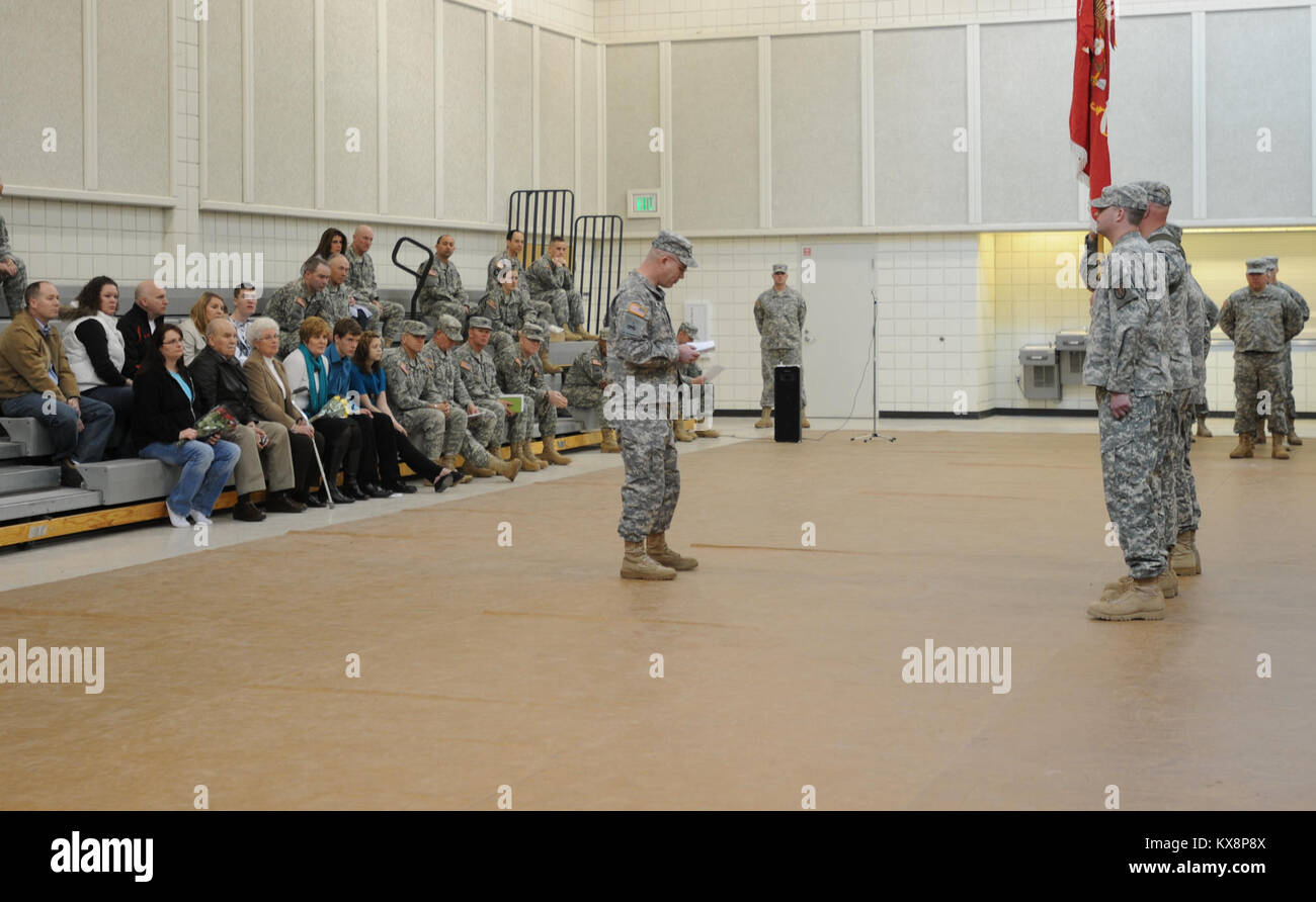 US national guard ceremony Stock Photo - Alamy