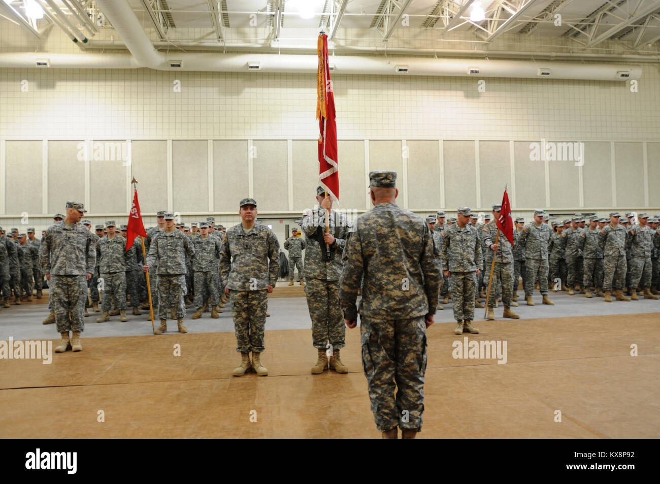US national guard ceremony Stock Photo - Alamy