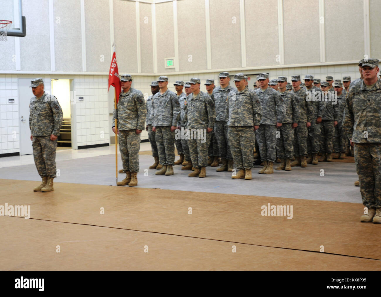 US national guard ceremony Stock Photo - Alamy