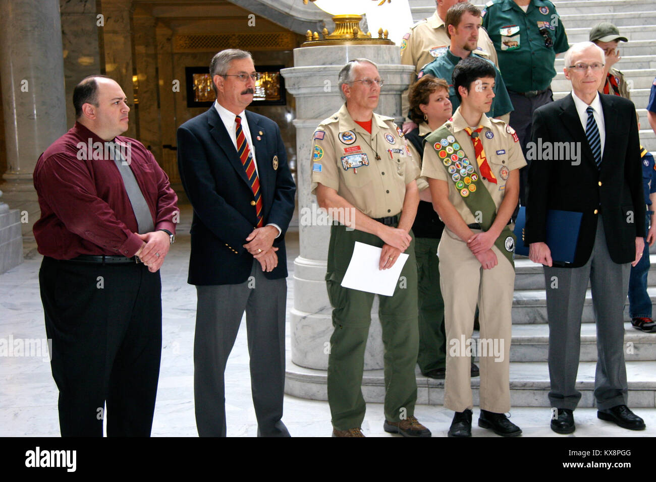 US national guard ceremony Stock Photo - Alamy