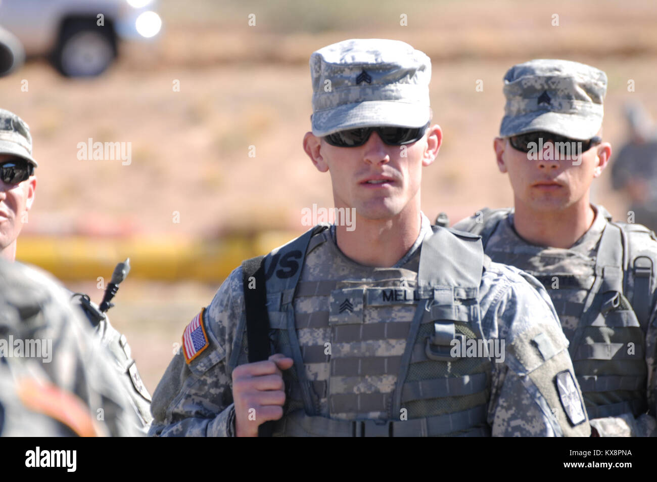 SANTA FE, New Mexico — On April 28, 2011. Sgt. Guy Mellor, gunner for B ...