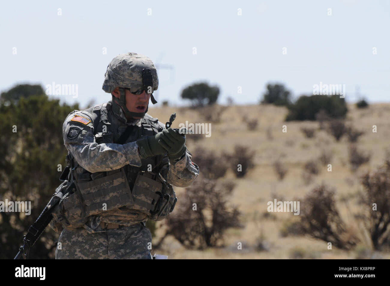 SANTA FE, New Mexico — On April 28, 2011. Sgt. Guy Mellor, gunner for B ...