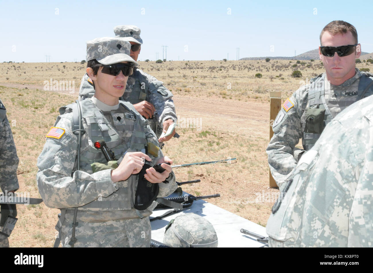 SANTA FE, New Mexico — On April 28, 2011. Sgt. Guy Mellor, gunner for B ...