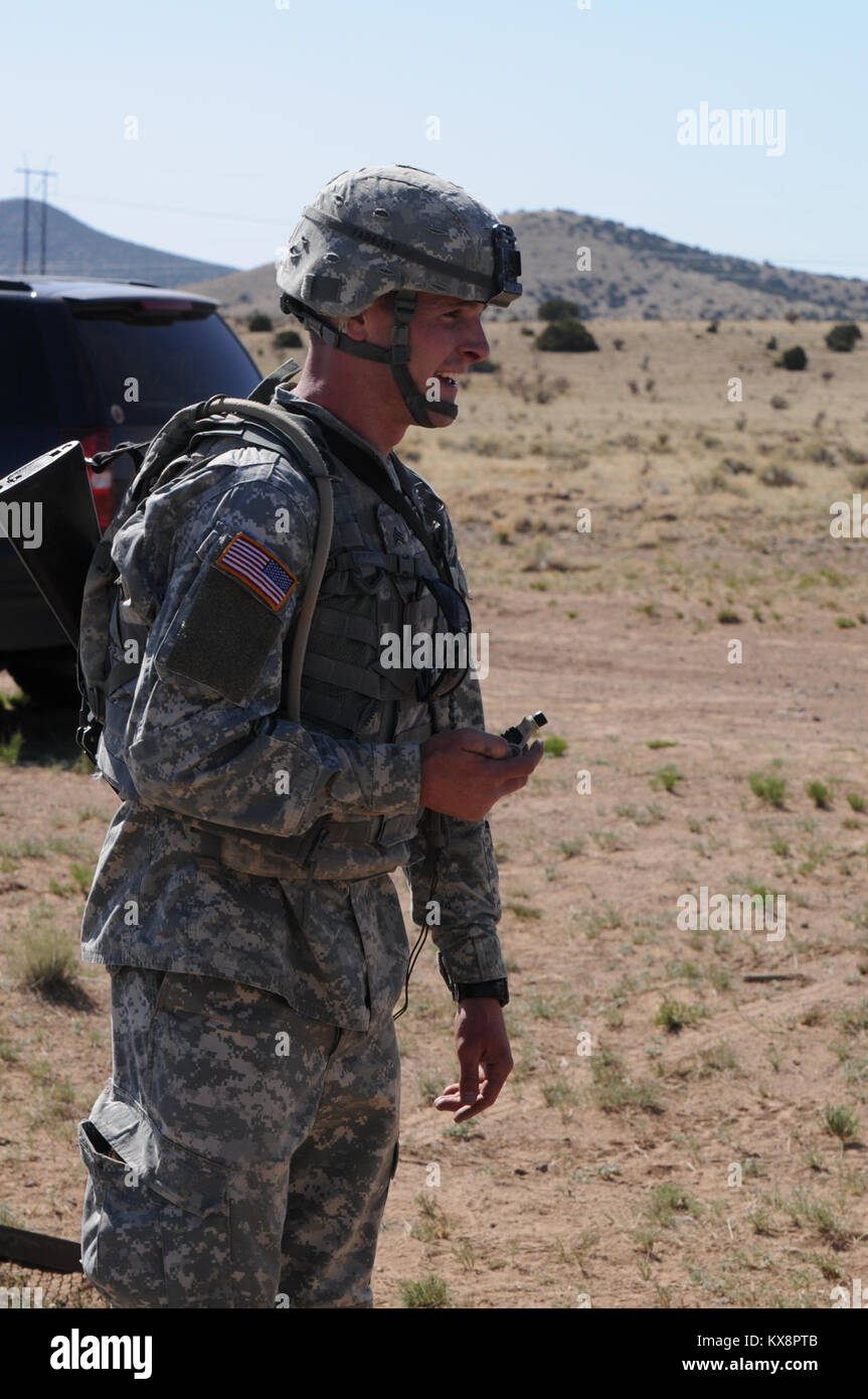 SANTA FE, New Mexico — On April 28, 2011. Sgt. Guy Mellor, gunner for B ...