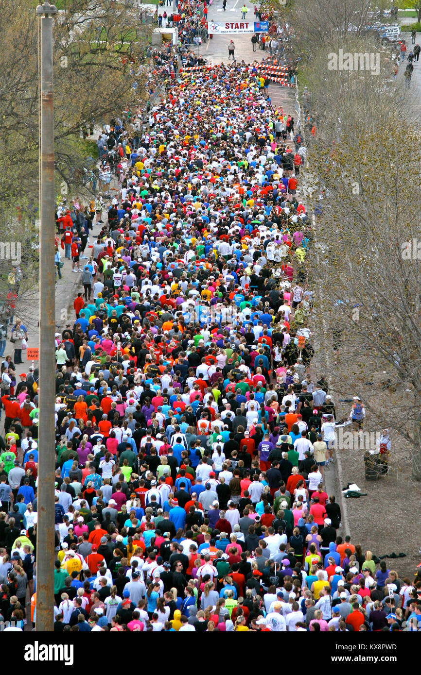 US military sports day marathon Stock Photo - Alamy