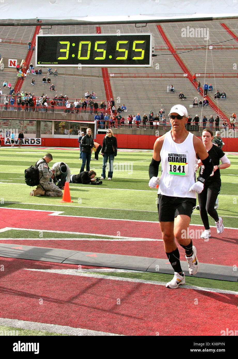 US military sports day marathon Stock Photo - Alamy
