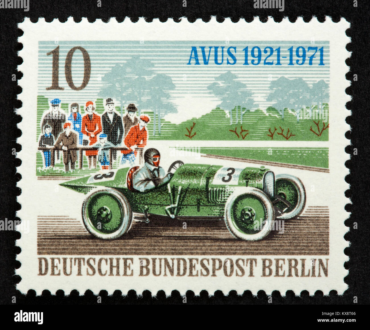 Deutsche bundespost berlin stamp hi-res stock photography and images ...