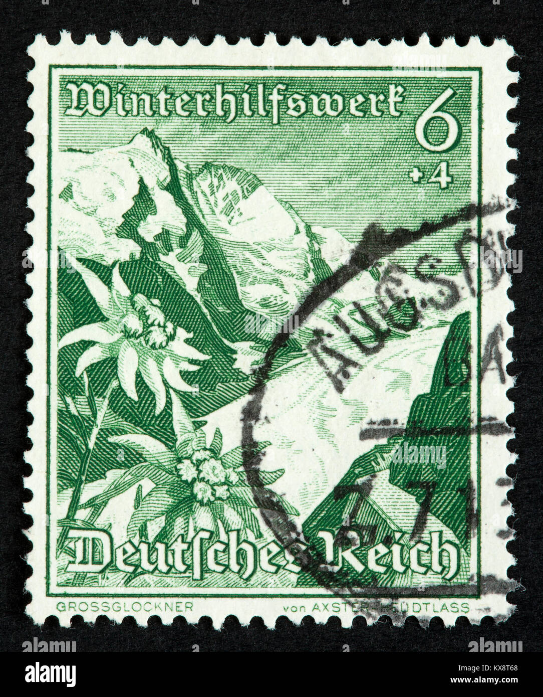 German postage stamp Stock Photo - Alamy
