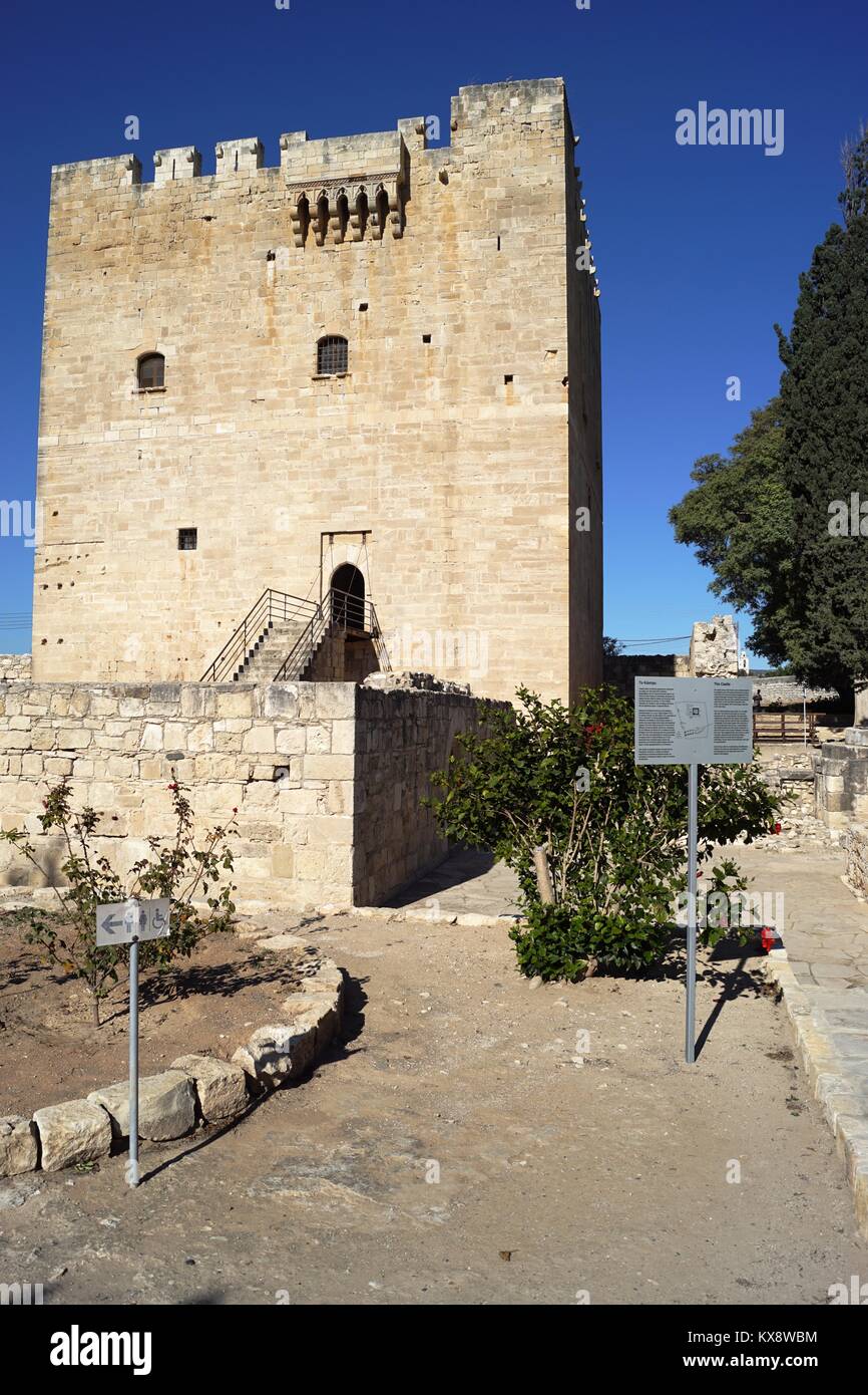 Knights of st john kolossi cyprus hi-res stock photography and images ...