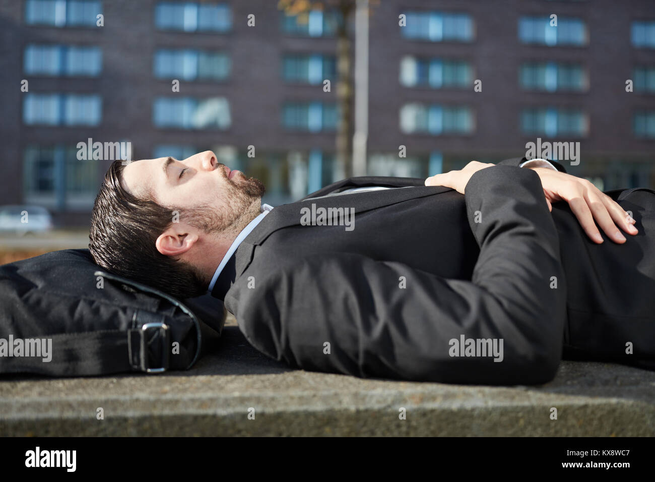Nap man hi-res stock photography and images - Alamy