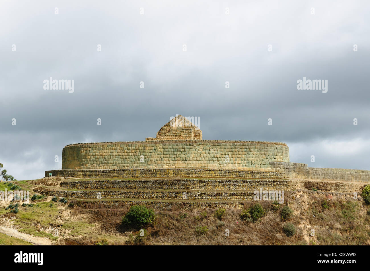 Ecuador, ancient Ingapirca ruin, the most important Inca site in ...