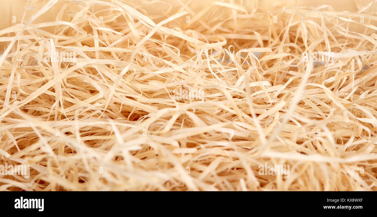 decorative straw, natural packing material Stock Photo - Alamy