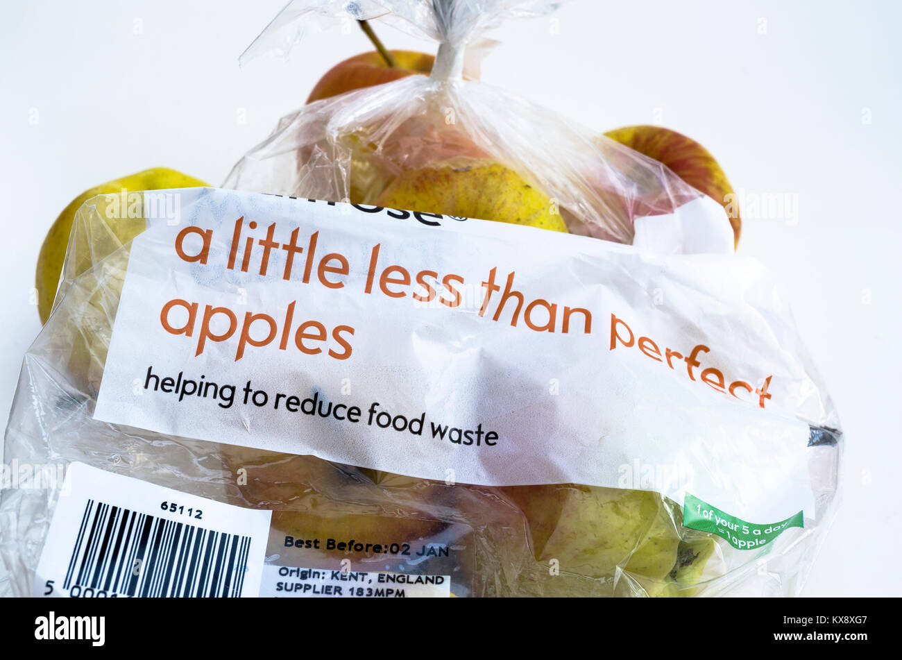 A selection 'less than perfect' but delicious eating apples variety ...