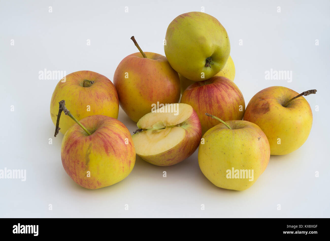 A selection 'less than perfect' but delicious eating apples variety ...