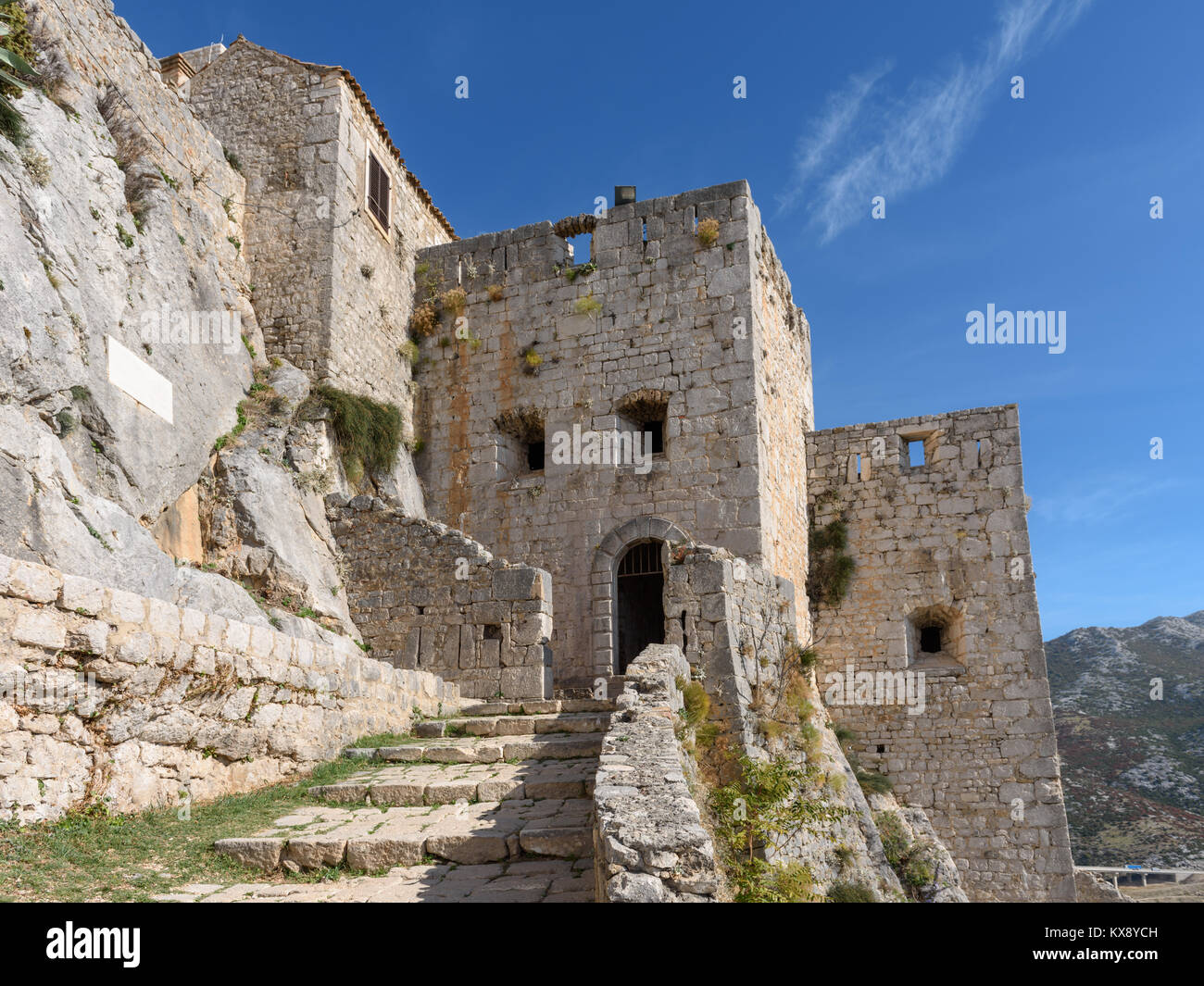 Klis Fortress near Split, Croatia Stock Photo - Alamy