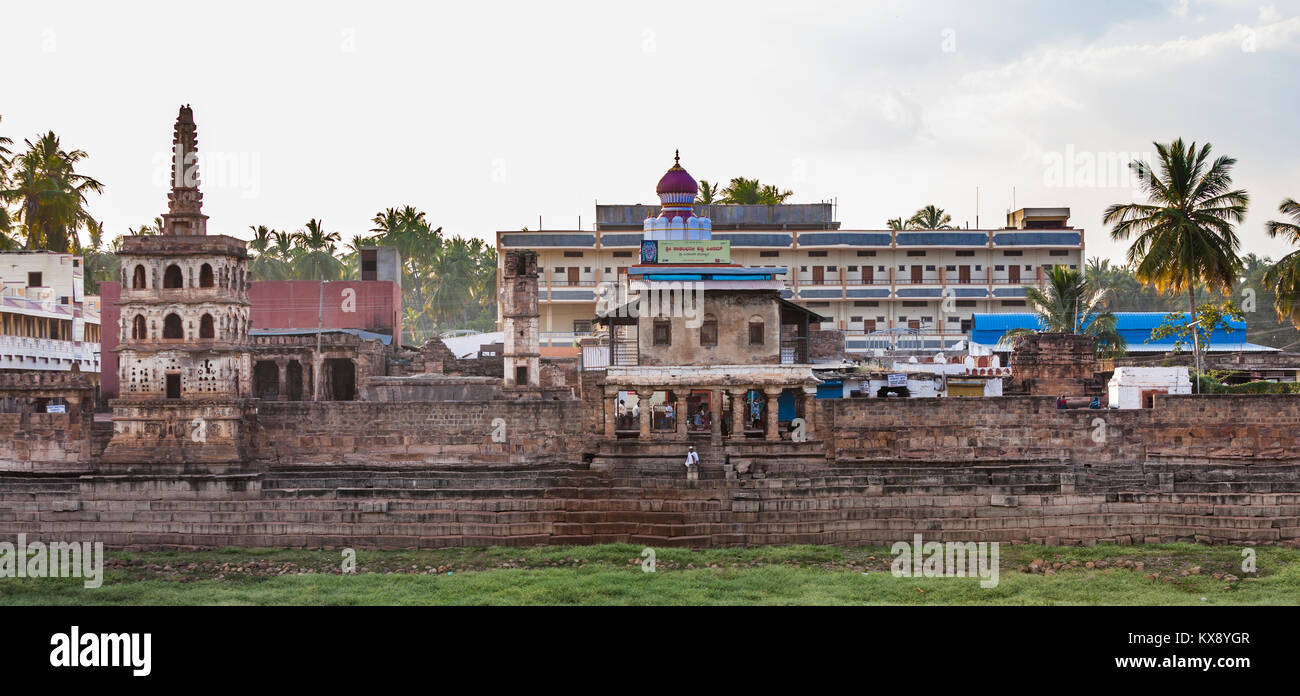 Asia, India, Karnataka, Cholachagudd, Banashankari, Banashankari Temple ...