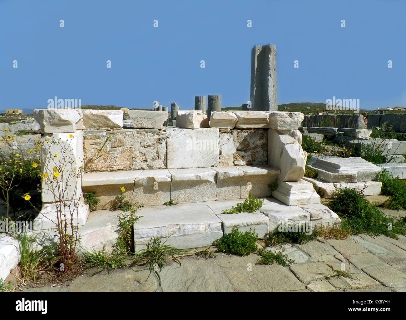 Archaeological Site of Delos, Impressive UNESCO World Heritage Site on ...