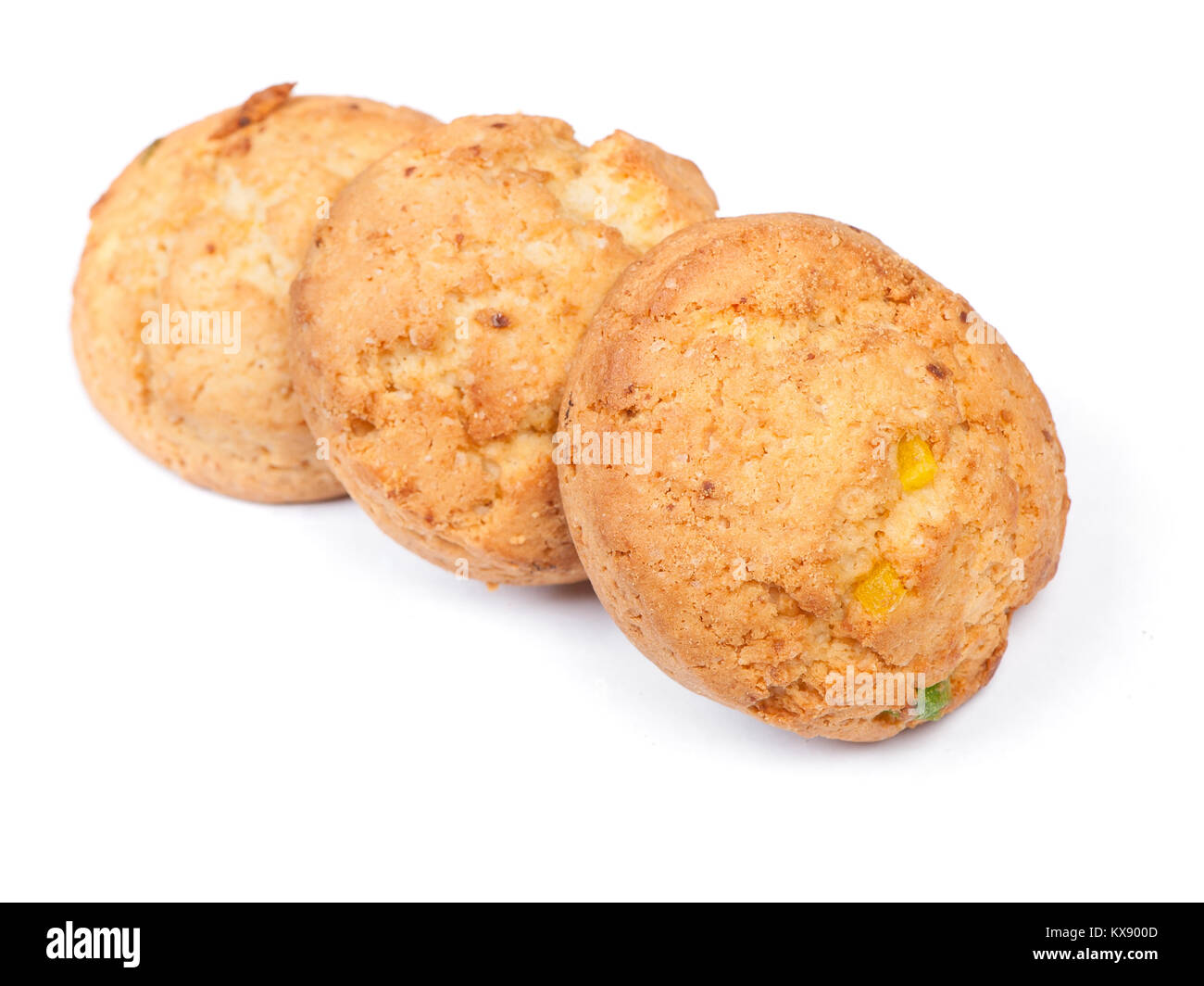 Group of cookies isolated on white background Stock Photo - Alamy