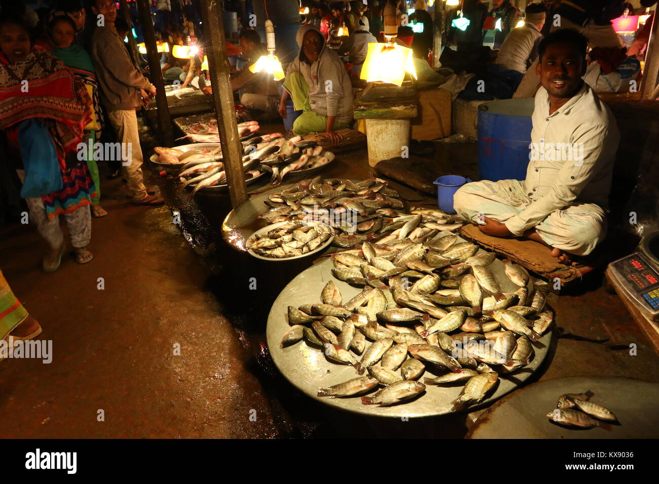 Fish Market in Dhaka city. 2018 Stock Photo - Alamy
